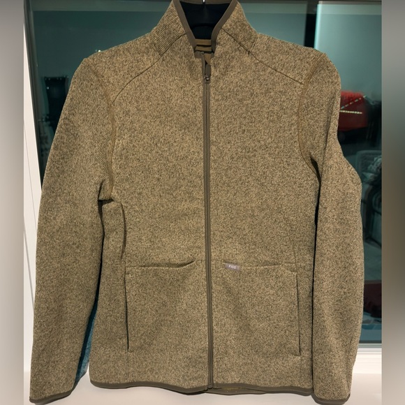 Figs | Jackets & Coats | Figs Women Olive Sweater Jacket | Poshmark